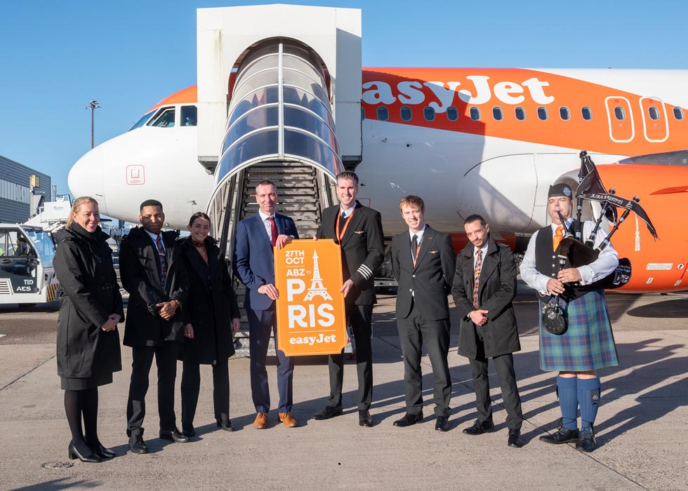 Aberdeen International Airport marks 30 years of easyJet - Aberdeen ...
